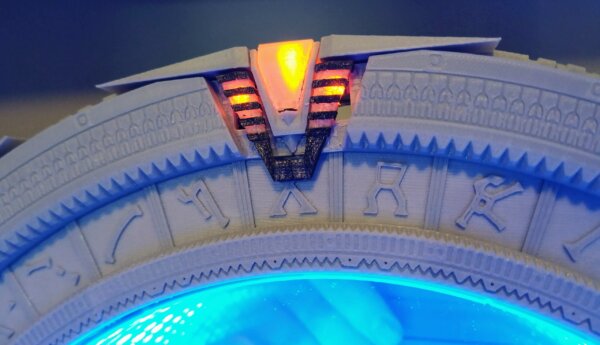 Chevron lights, power distribution and rewiring. - Kristian's Stargate ...
