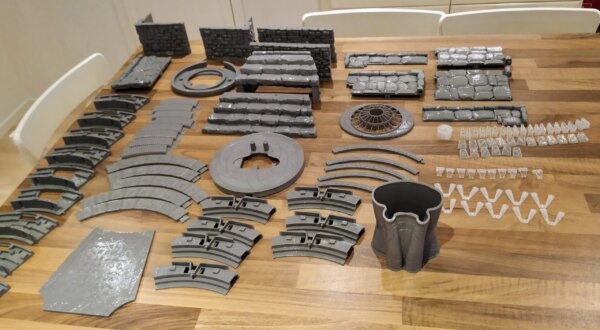 Painting the stargate (part 1) - Kristian's Stargate Project