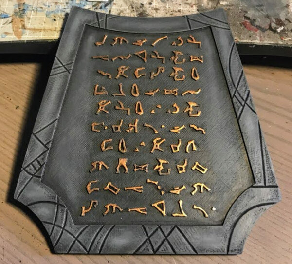 Painting the stargate (part 2) - Kristian's Stargate Project