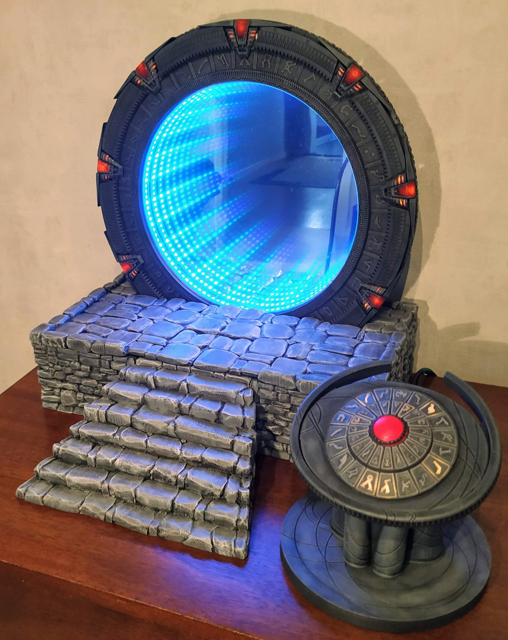 Kristian's Stargate project - Interactive, 3D printed Stargate with ...