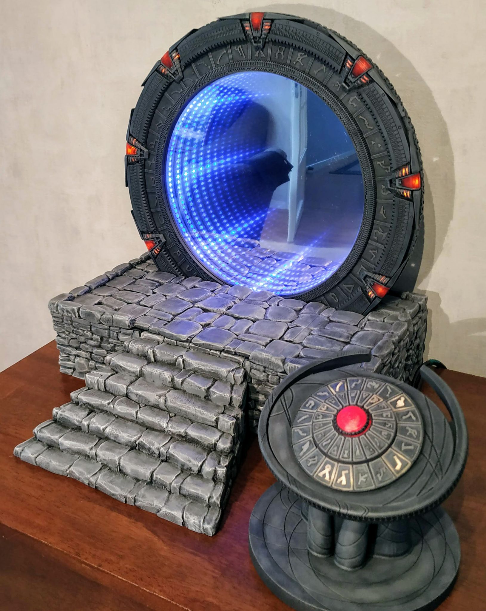 Kristian's Stargate project - Interactive, 3D printed Stargate with ...