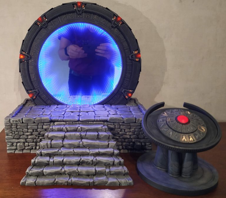 Kristian's Stargate project - Interactive, 3D printed Stargate with ...