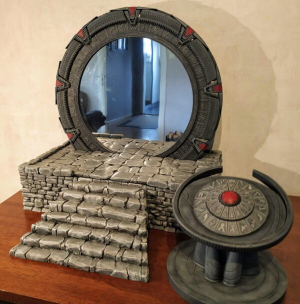 Kristian's Stargate project - Interactive, 3D printed Stargate with ...