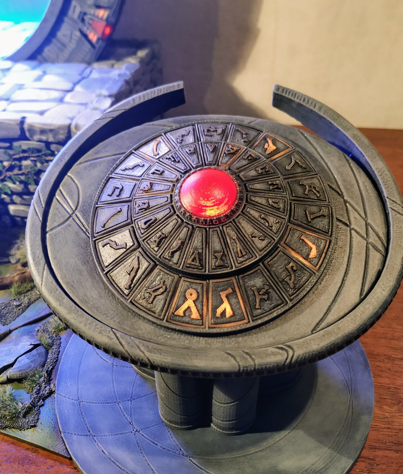 Kristian's Stargate project - Interactive, 3D printed Stargate with ...