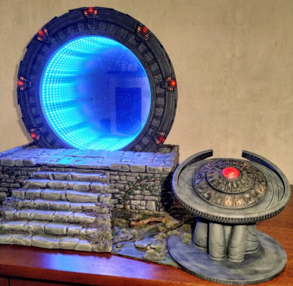 Kristian's Stargate project - Interactive, 3D printed Stargate with ...