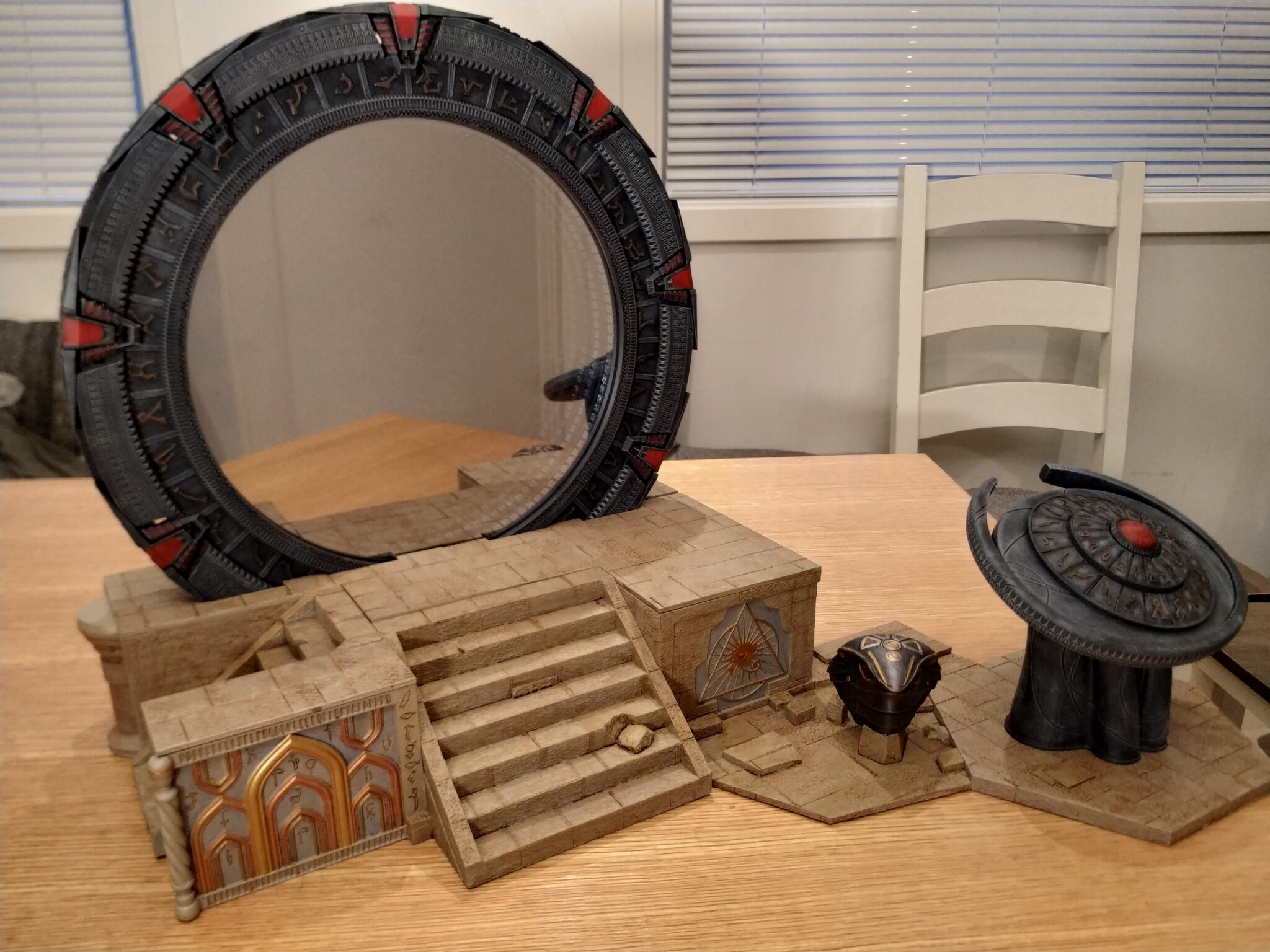 Kristian's Stargate project - Interactive, 3D printed Stargate with ...